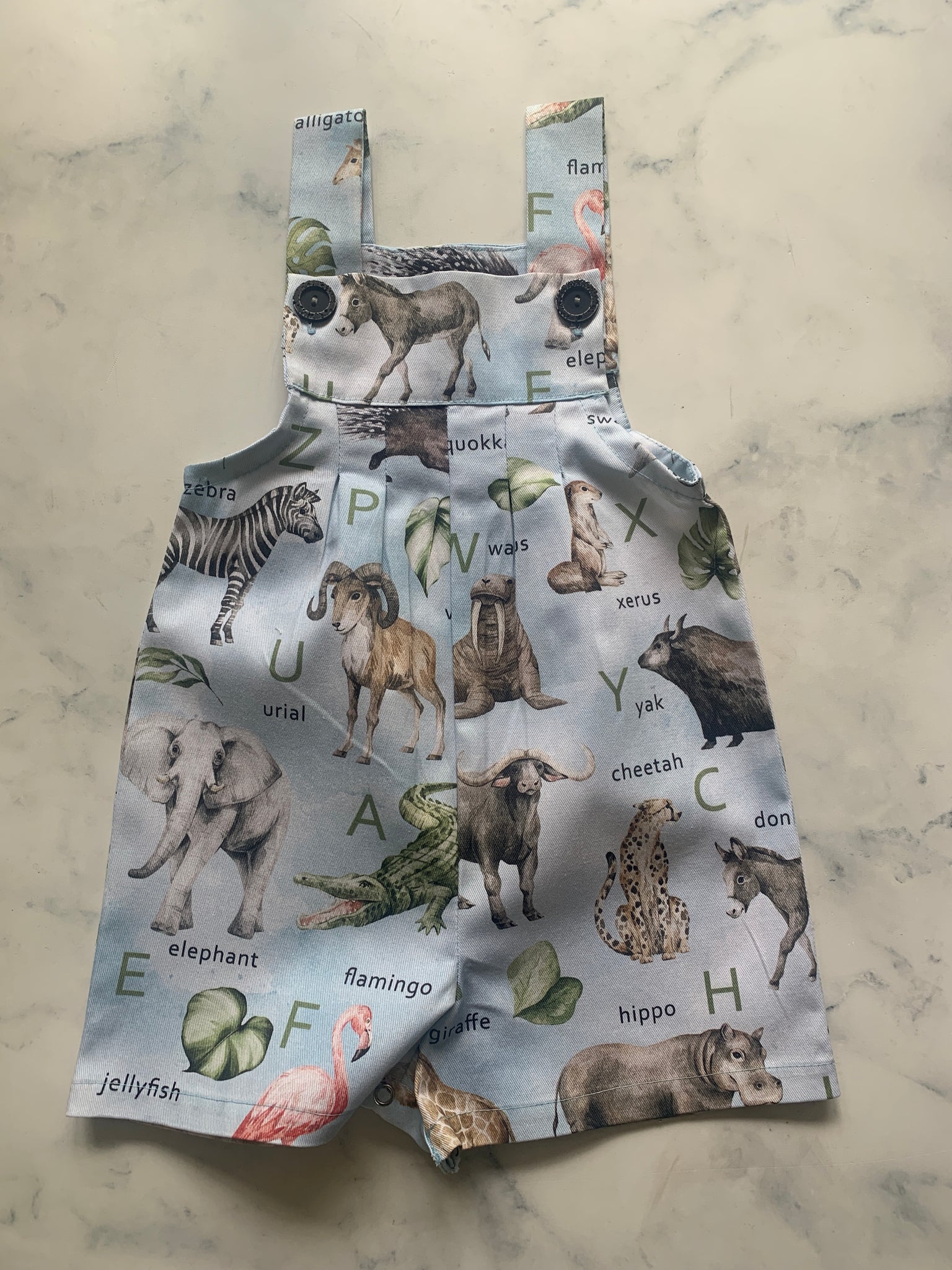 ABC Animal Dungarees – Love Sam